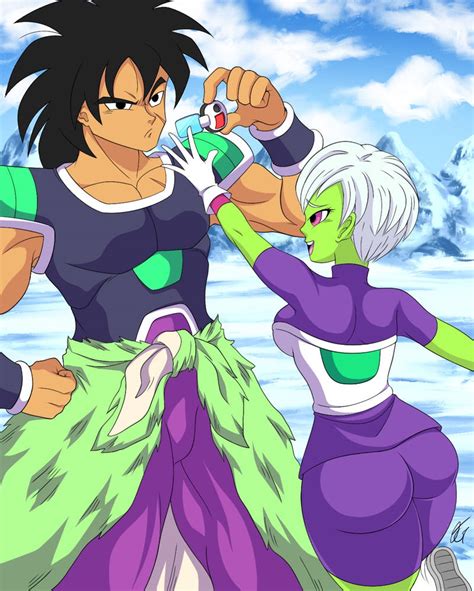Broly And Cheelai Wallpaper