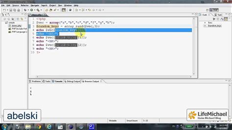 the array rand function in php youtube