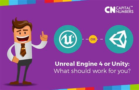 which is best unreal engine 4 or unity capital numbers
