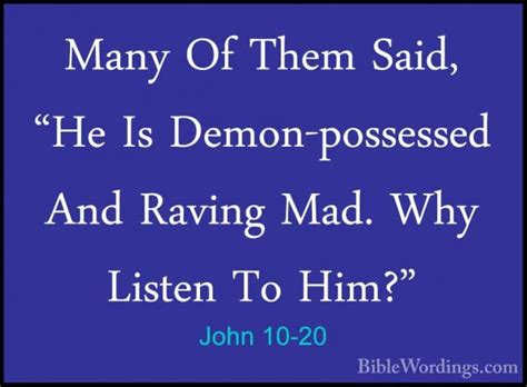 John 10 Holy Bible English