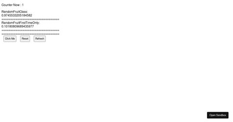 react condition re render codesandbox