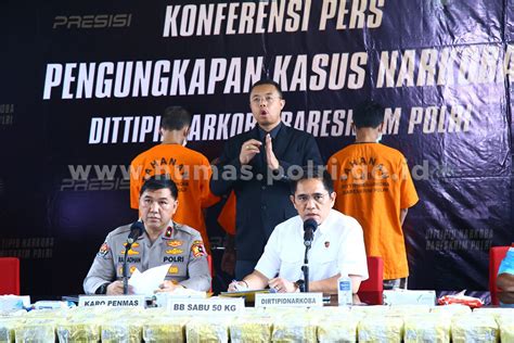 Bareskrim Polri Berhasil Gagalkan Peredaran Sabu 50 Kg Indiespot Id