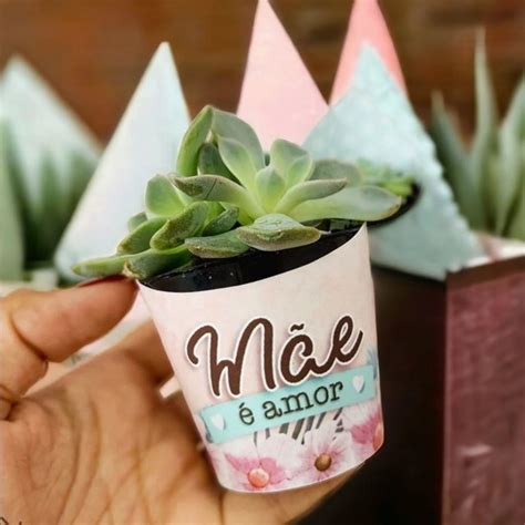 Lembrancinha Dia Das Mães Suculentas Elo7 Produtos Especiais
