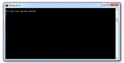 how to start angularjs 4 with angular cli w3 blog