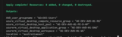 azure virtual desktop terraform create a host pool desktop