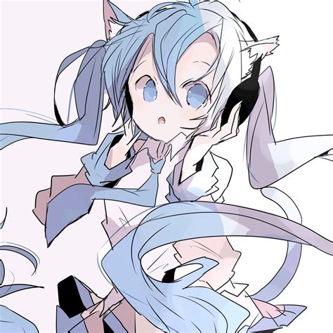 初音ミク 「ねこミク」 Sakiのイラスト