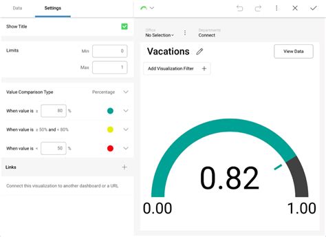 gauge views infragistics reveal™ help