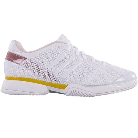Adidas Barricade Stella Mccartney Womens Tennis Shoe White Sake