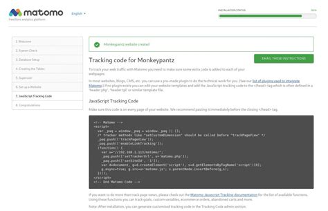 how to install the matomo web analytics platform on ubuntu server 20 04