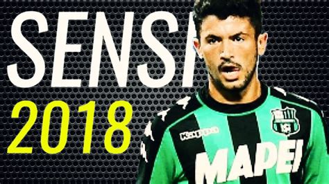 Stefano Sensi • 2018 • Sassuolo • Magic Skills Passes And Goals • Hd