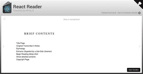 react file reader input examples codesandbox