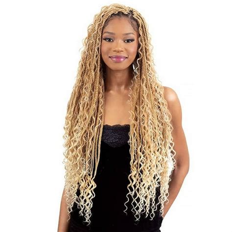 Shake N Go Freetress Synthetic Hair Pre Loop Crochet Braids 3x Rebel