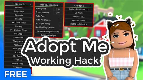 [free] adopt me working hack script teleport speed hack bypass and