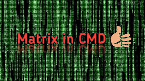matrix coding in command prompt my xxx hot girl