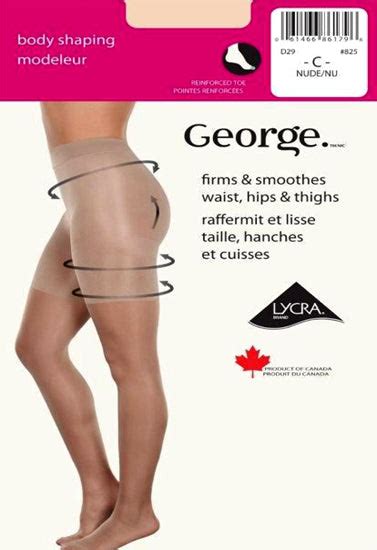 George Ladies Sexy Sheer Leg Reinforced Toe Pantyhose Freeshipping