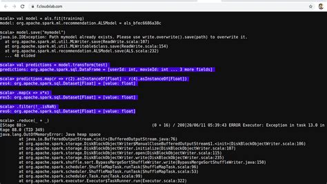 out of memory error machine learning cloudxlab discussions