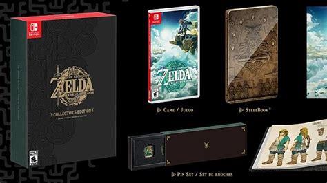 The Legend Of Zelda Tears Of The Kindgom Collectors Edition