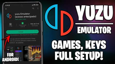 how to install yuzu for android games keys and full setup youtube