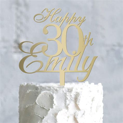 Buy Utf4c Custom Birthday Cake Topper With Name And Age Personalized