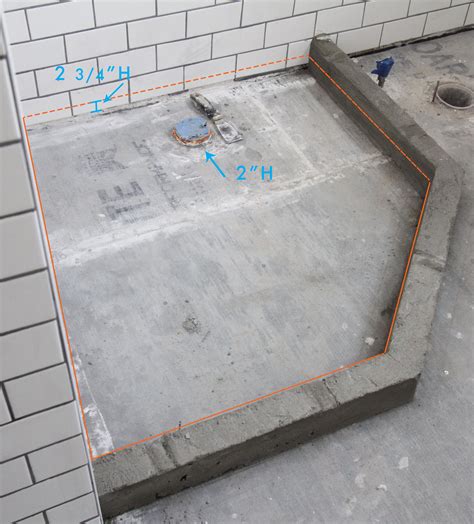 Making Shower Pan On Concrete Floor Flooring Guide By Cinvex