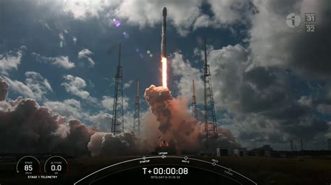 Spacex Rocket Launches 2 Telecom Satellites On Record Tying 14th