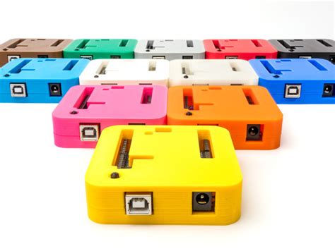 arduino uno case 3d cad model library grabcad