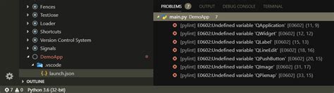 pylint undefined property error with pyqt5 · issue 2817 · microsoft