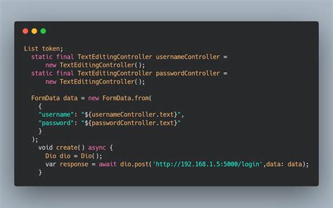 rest node js restapi calling post method in flutter doesn t work