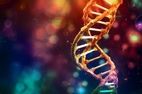 Premium Ai Image Mystical Dna Photo Showcasing The Double Helix