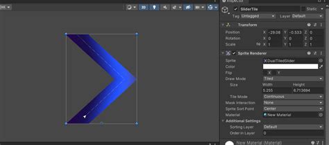 c how do i stretch this sprite in tiled mode unity without repeating