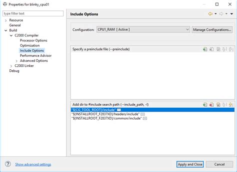 ccs launchxl f28379d error cannot open source file assert h code