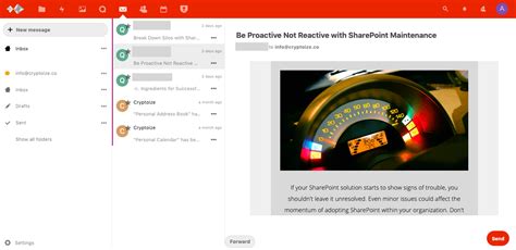 selecting an email solution to integrate with nextcloud autoize