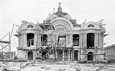 Así Se Construyó El Palacio De Bellas Artes Revista 360 Grados