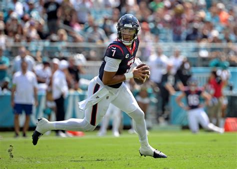 Houston Texans Qb C J Stroud Playing Lights Out After Learning