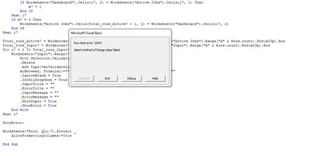 excel vba data validation works in the vbe but not in deactivate