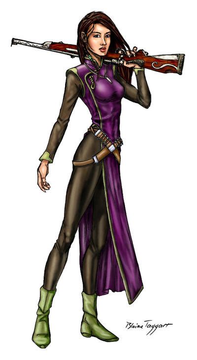 Girl With Gun By Staino On Deviantart