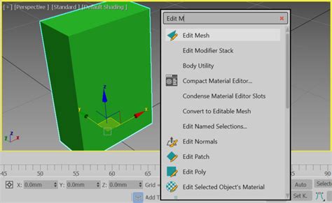 how to select and apply object modifiers quickly in 3ds max 3ds max