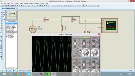 how to use oscilloscope in proteus tutorial 6 tutorial