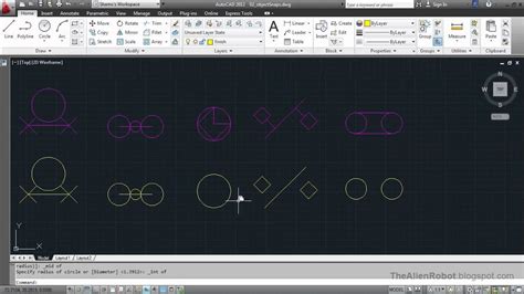 autocad 2012 introduction training 0502 object snaps youtube