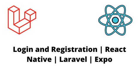 login and registration with react native and laravel expo sanctum