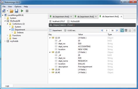 java and mongodb