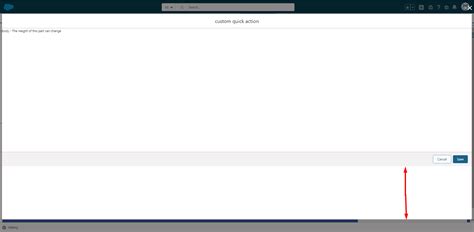 css full screen quick action lightning component
