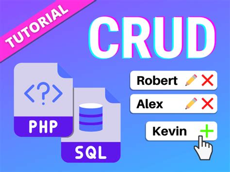 crud operations with php and mysql full tutorial for beginners tony