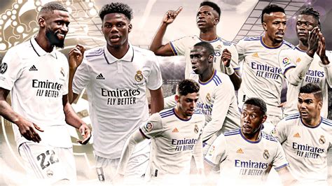 Plantilla Real Madrid 2022 2023 Jugadores Dorsales Y Entrenador