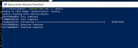 run linux containers on windows ubuntu