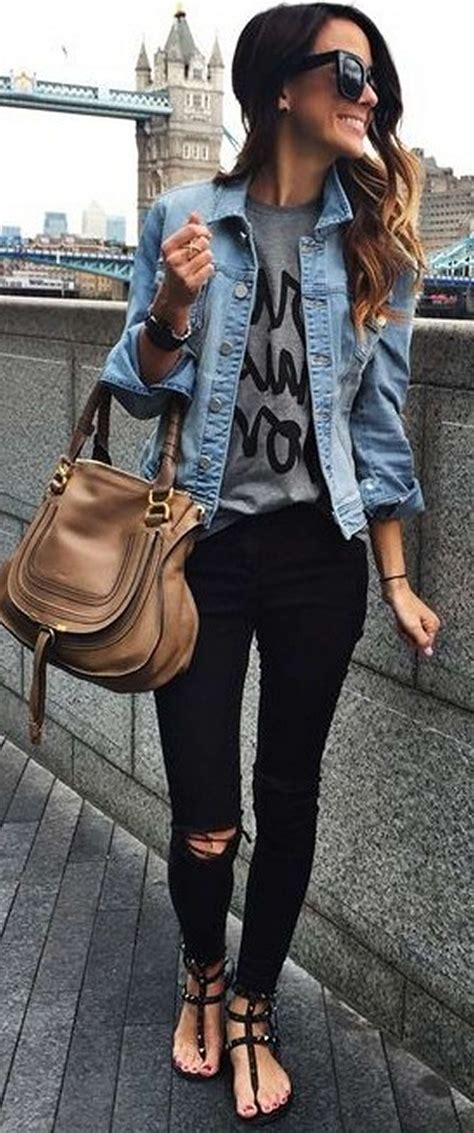 100 Badass Leather Clothes For Women • Dressfitme Chic Summer Outfits