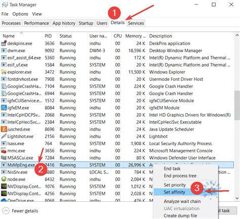 fix msmpeng exe causing high cpu and disk usage