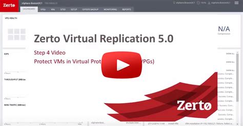 installing zerto virtual replication in minutes step 4 zerto