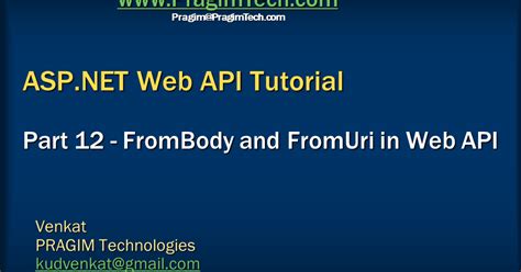 asp net web api tutorial for beginners