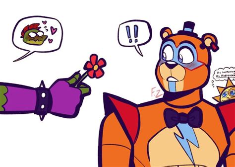 Fnaf Security Breach Freddy X Monty Yaoi 2🐻🐊💕 In 2022 Fnaf Fnaf